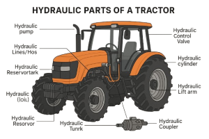 Hydraulic Parts of a Tractor and Their Functions - Quintess International